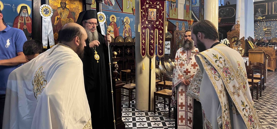 Ο Λαρίσης Ιερώνυμος στη Ραψάνη για την Παράκληση της Παναγίας - Ιερά ...