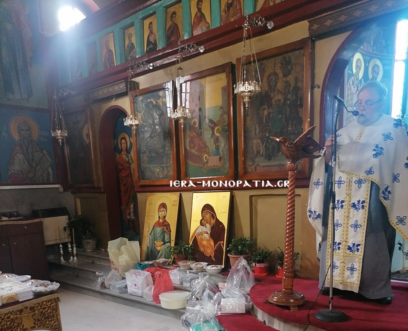 Το Ψυχοσάββατο της Πεντηκοστής στην Παναγία τη Μηλιώτισσα - Ιερά Μονοπάτια